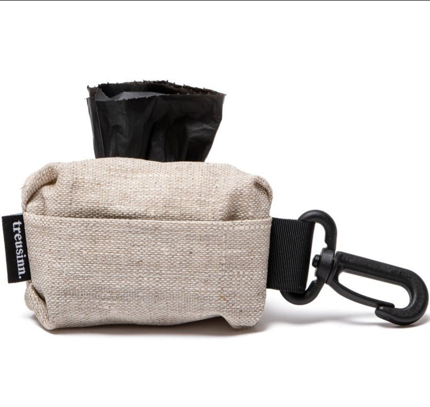Tidy Poop Bag (Coated Linen) — Happy Paws